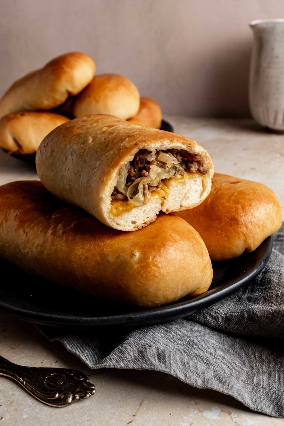 Homemade Runzas - Whisked Away Kitchen