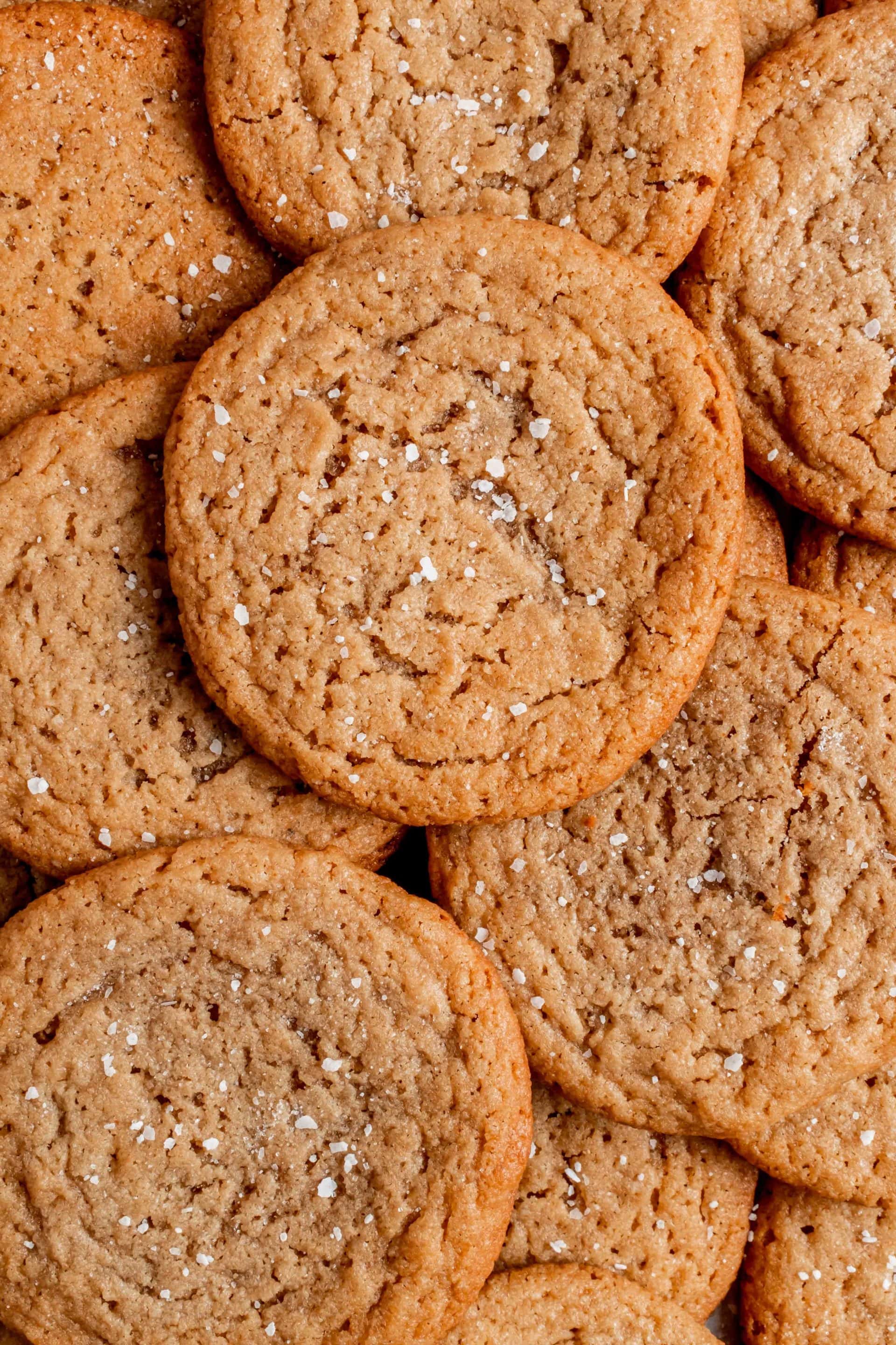 Peanut Butter Miso Cookies - Whisked Away Kitchen