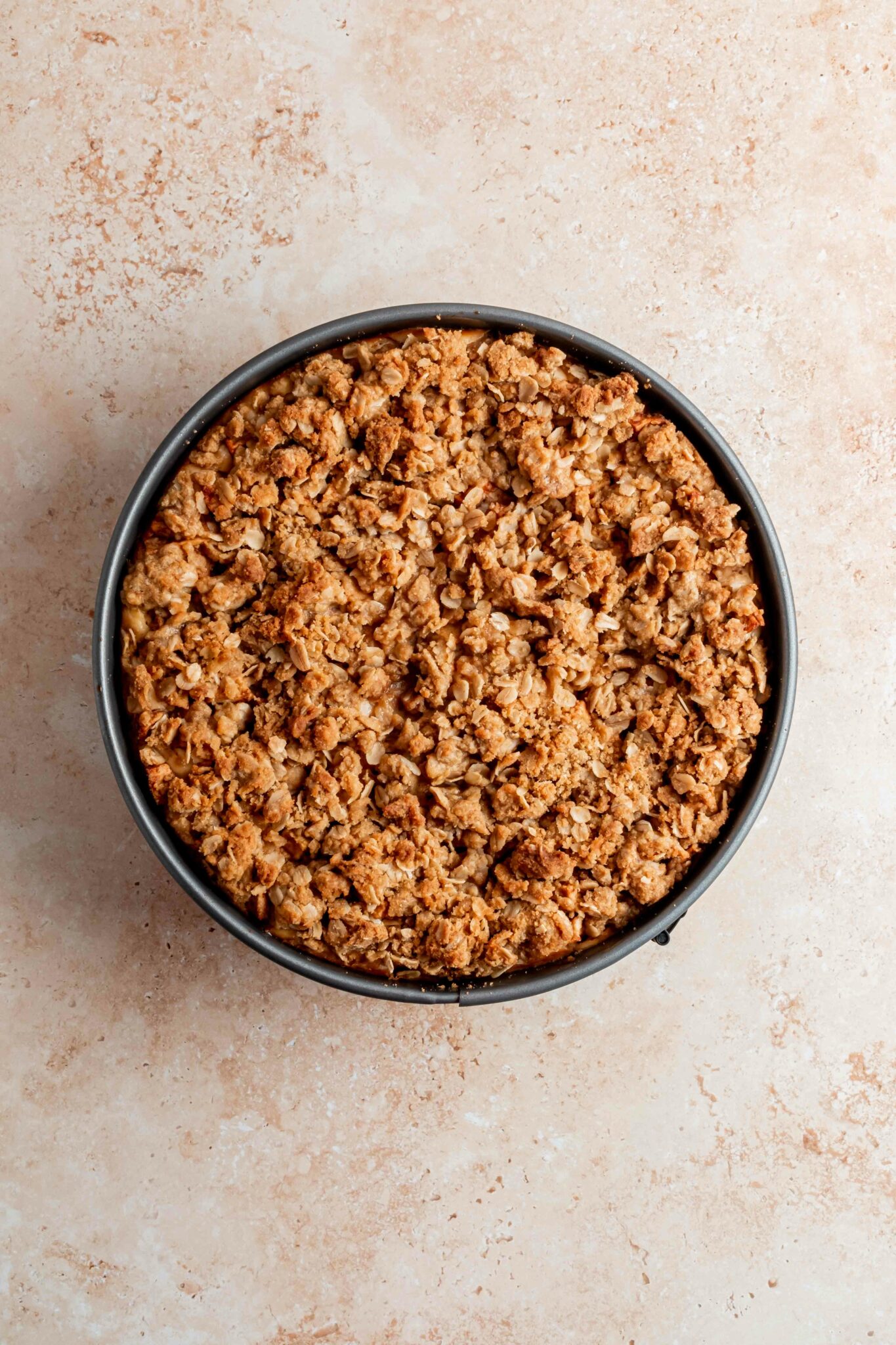 Apple Crumble Cheesecake - Whisked Away Kitchen