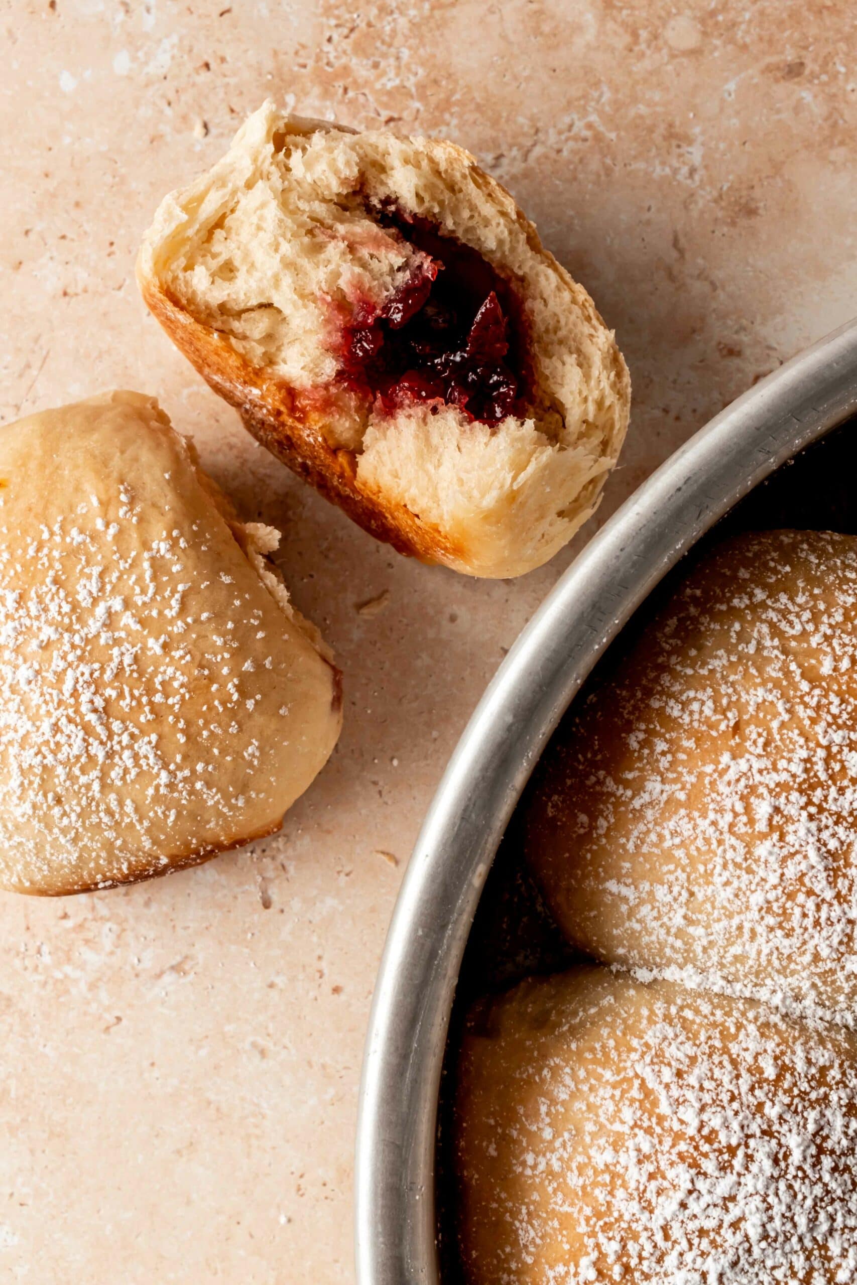 Buchty (Sweet Filled Buns) - Whisked Away Kitchen