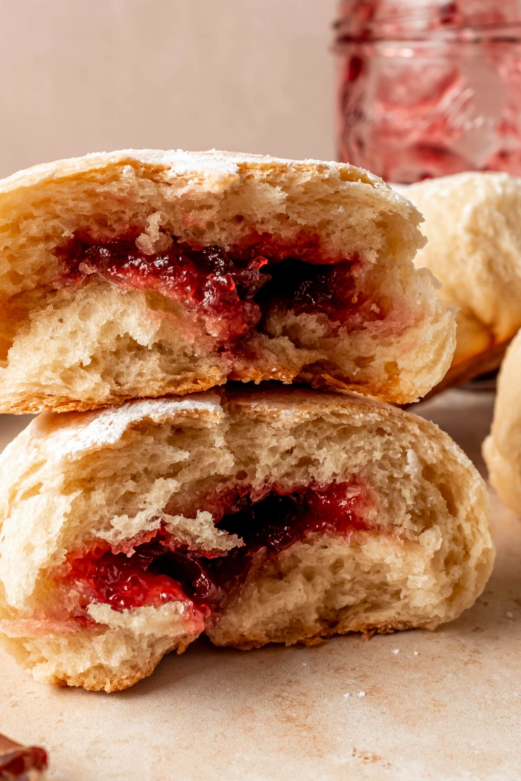 Buchty - Sweet Filled Buns - Whisked Away Kitchen