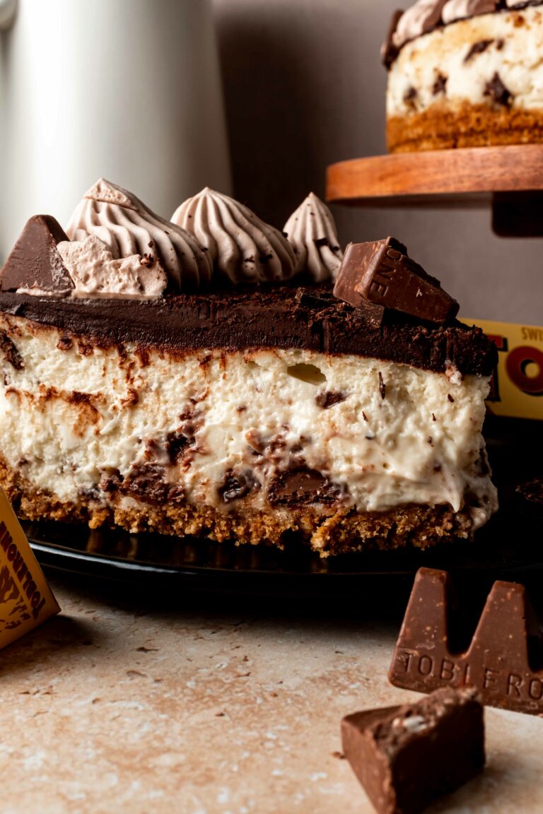 Toblerone Cheesecake - Whisked Away Kitchen
