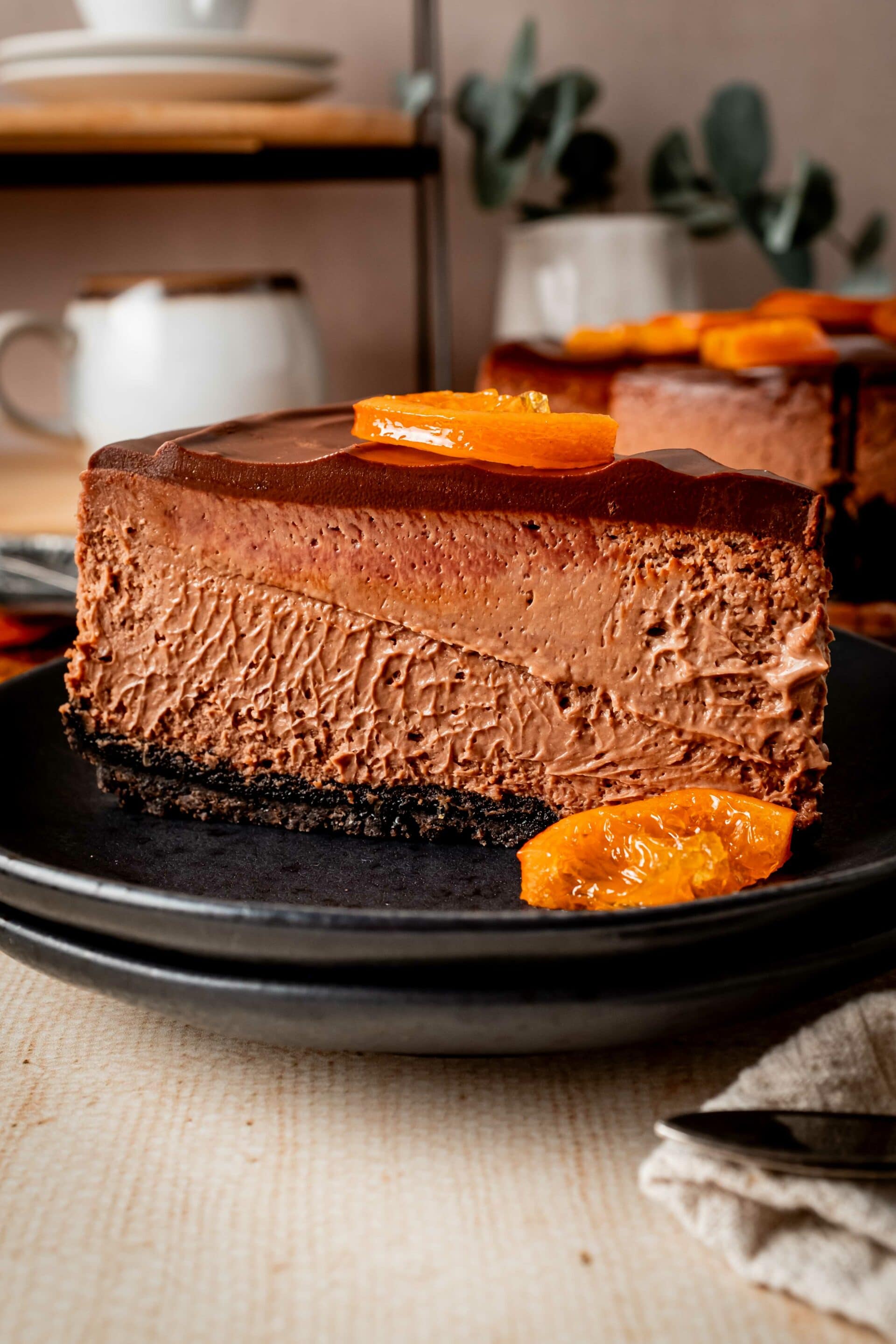 Chocolate Orange Cheesecake - Whisked Away Kitchen
