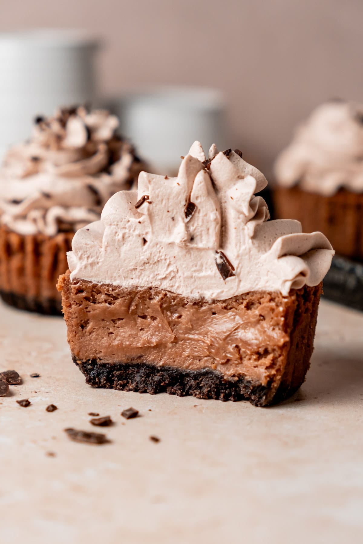 Mini Nutella Cheesecakes - Whisked Away Kitchen