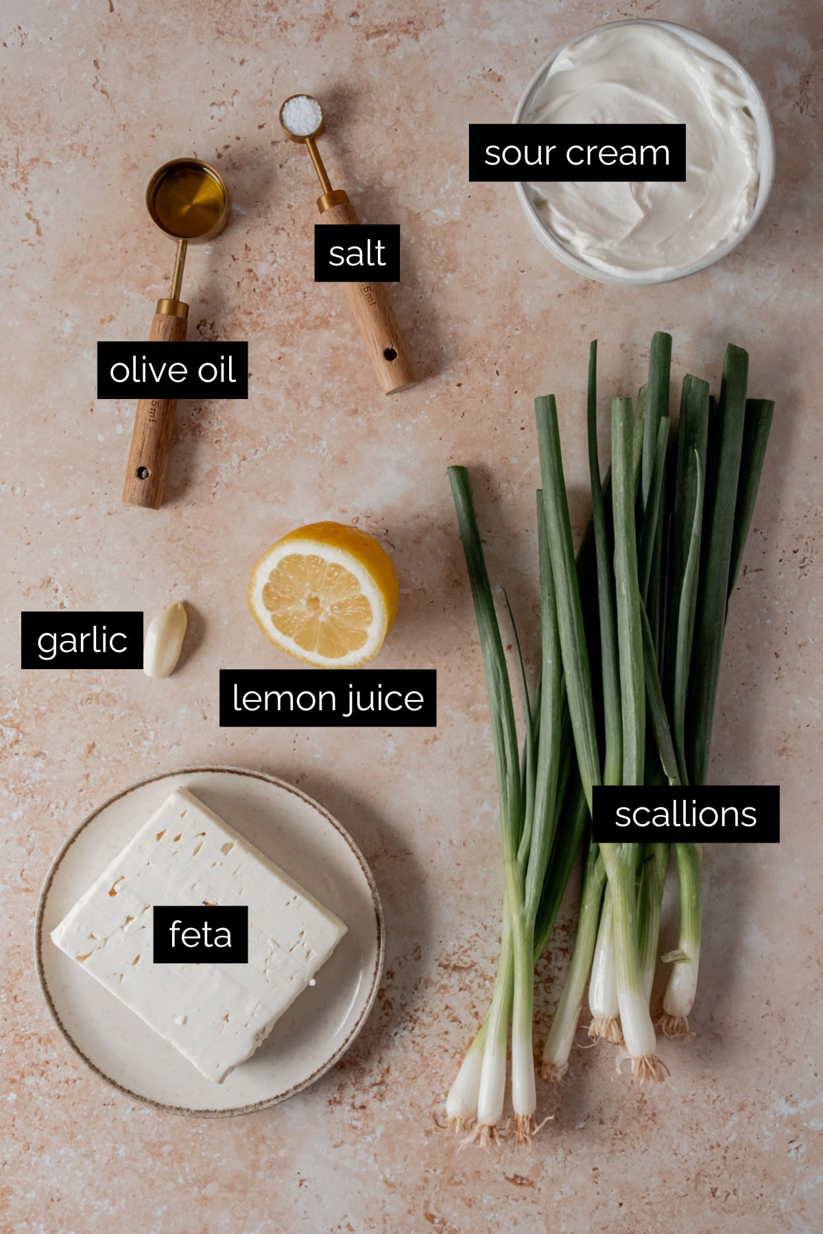 Charred Scallion Dip with Feta - Whisked Away Kitchen