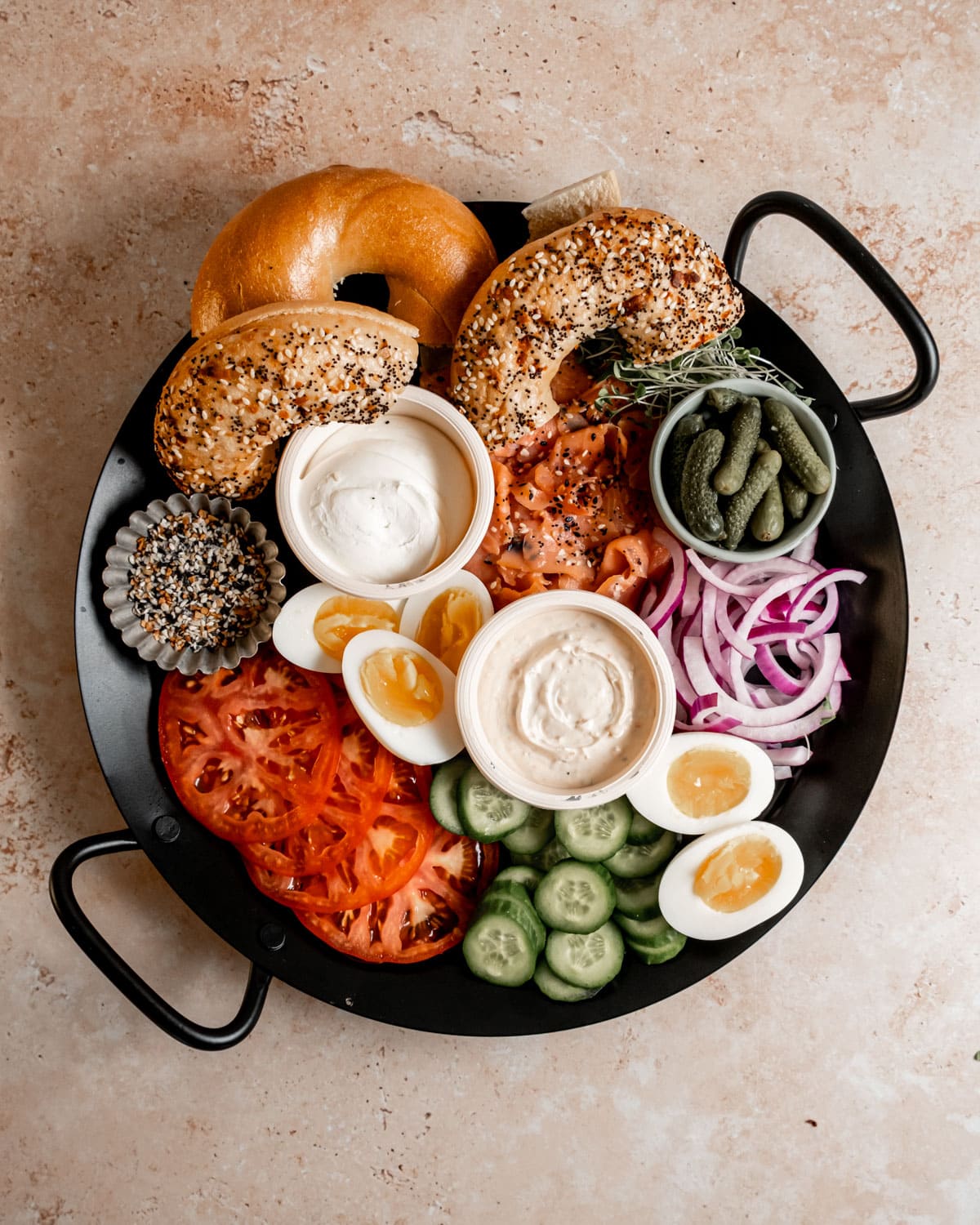 Bagel Brunch Board - Whisked Away Kitchen