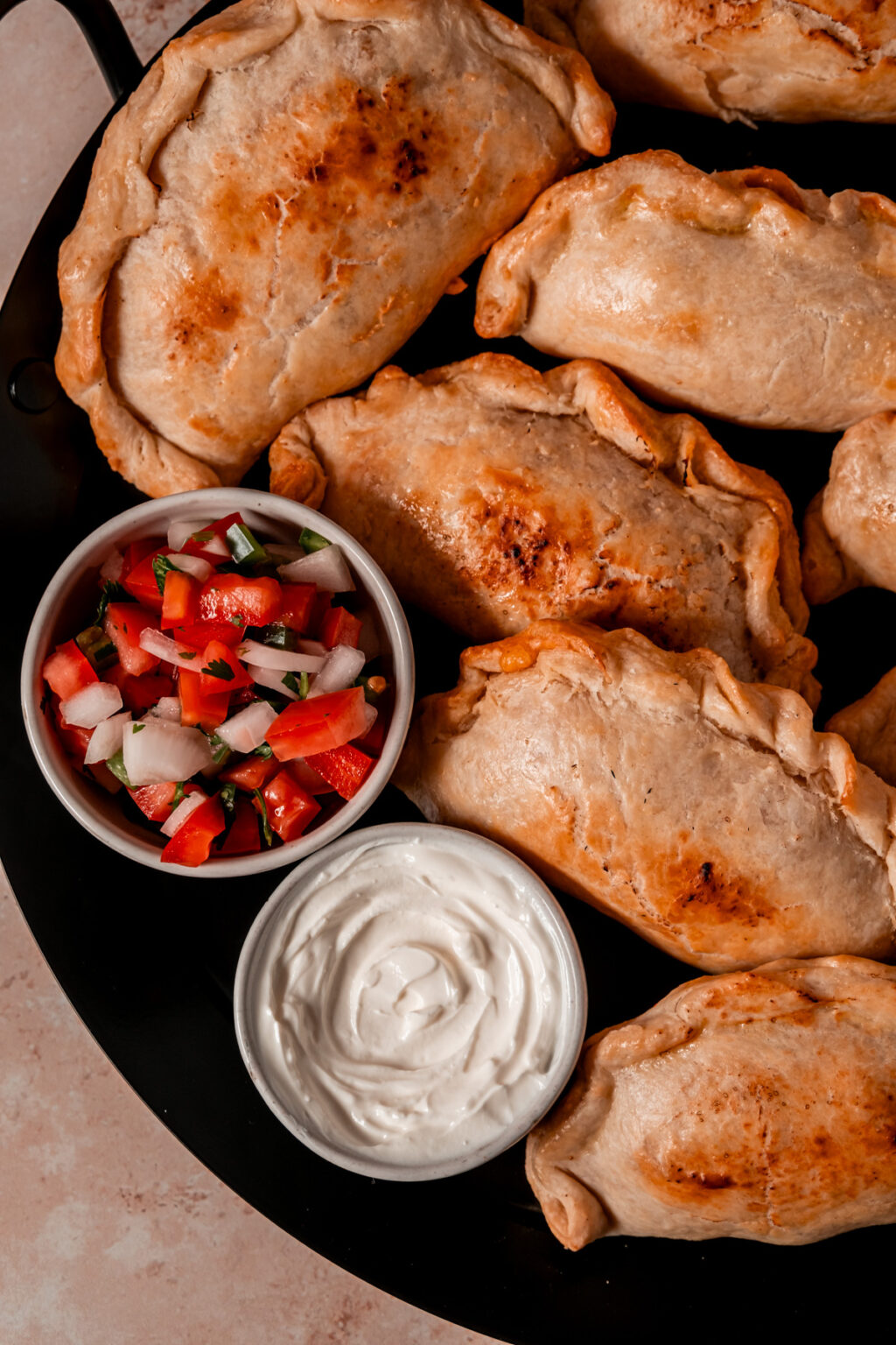 Baked Chicken and Cheese Empanadas - Whisked Away Kitchen