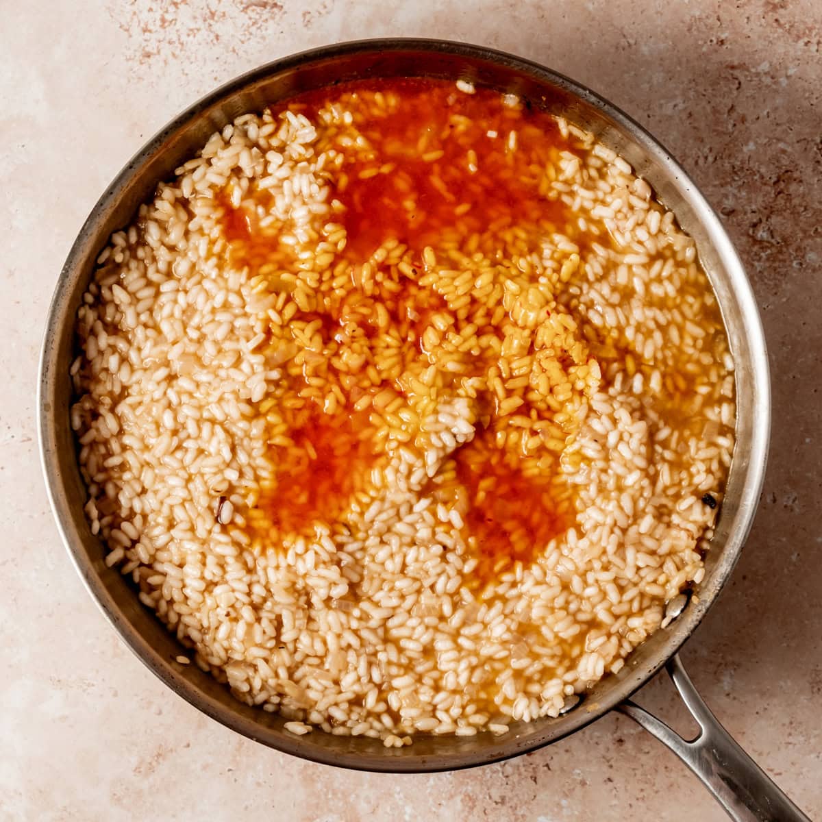 Saffron Risotto With Mushrooms - Whisked Away Kitchen