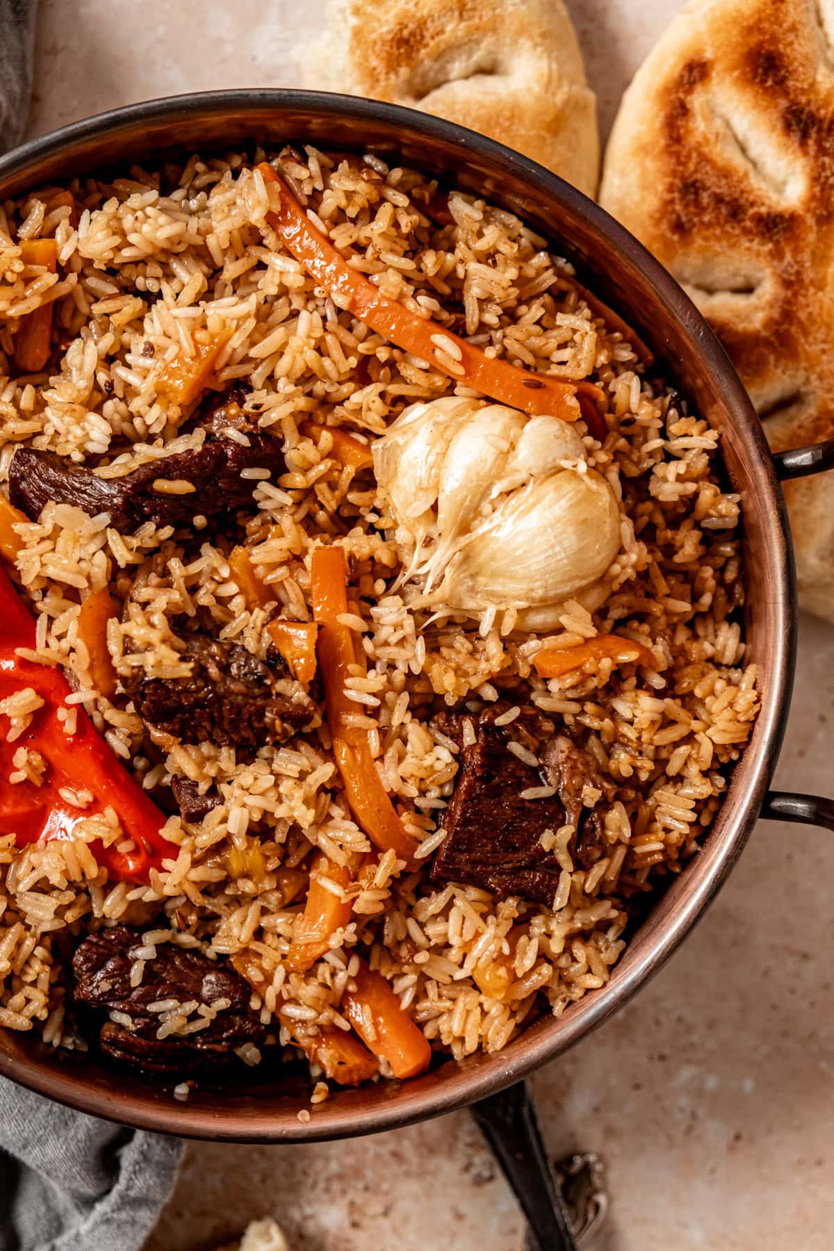 Uzbek Beef Plov - Whisked Away Kitchen