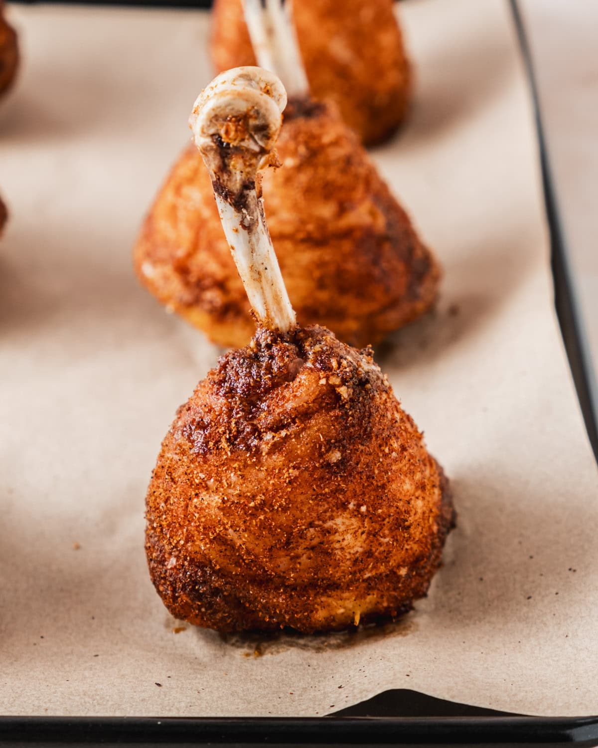 Easy Baked Chicken Lollipops - Whisked Away Kitchen