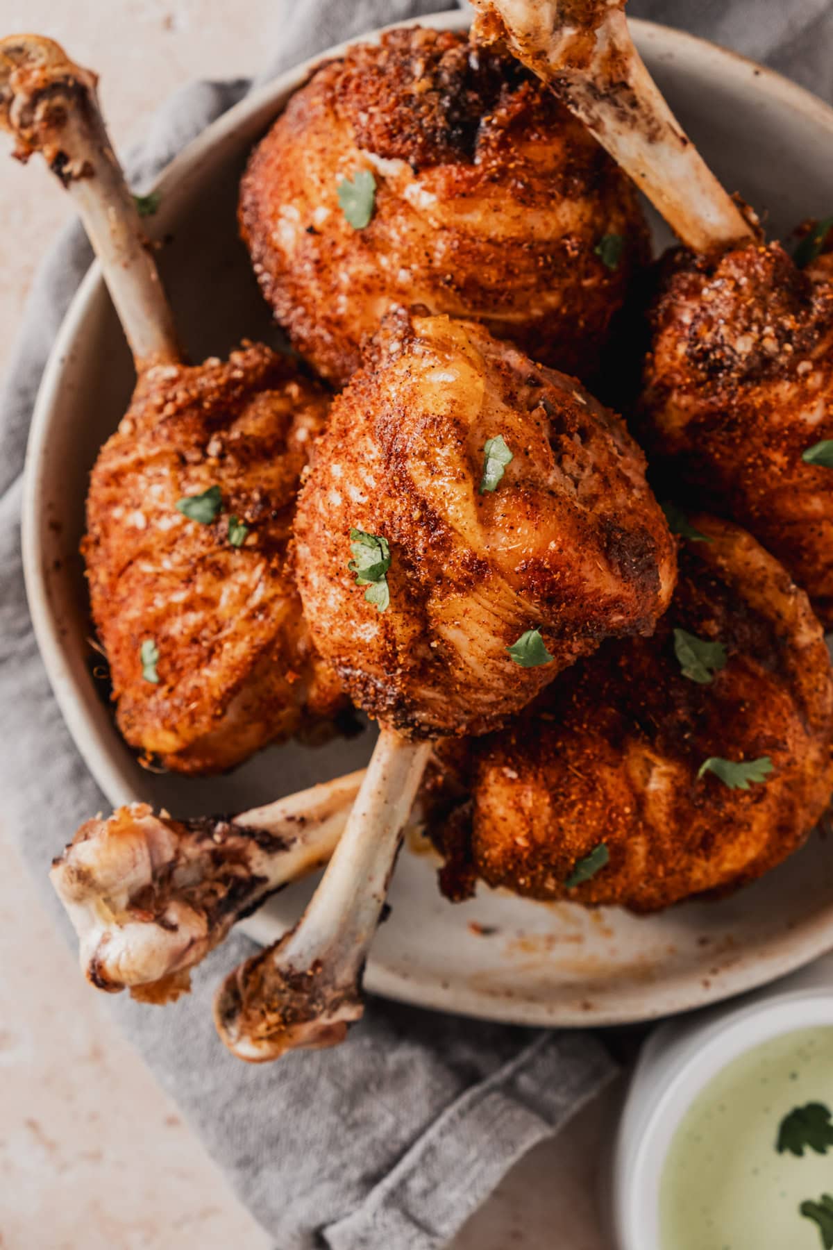 Easy Baked Chicken Lollipops - Whisked Away Kitchen