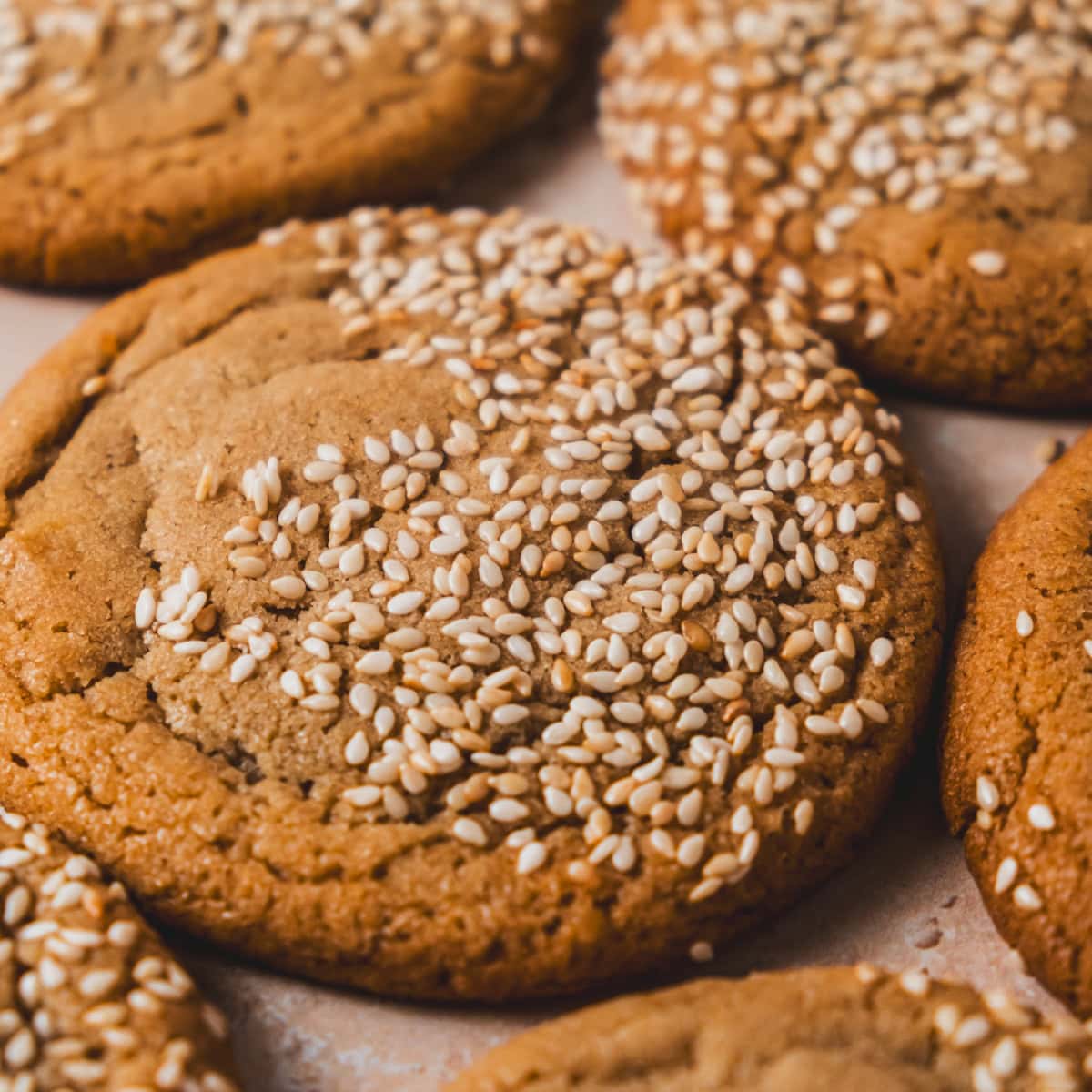 Honey Sesame Cookies - Whisked Away Kitchen